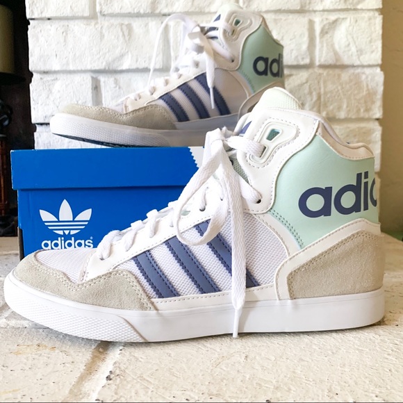 adidas | Shoes | Rare Pastel Adidas Extaball High Tops | Poshmark